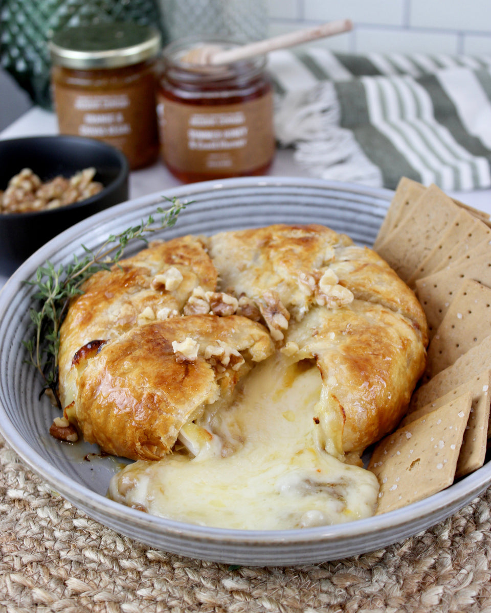 Orange Marmalade Baked Brie
