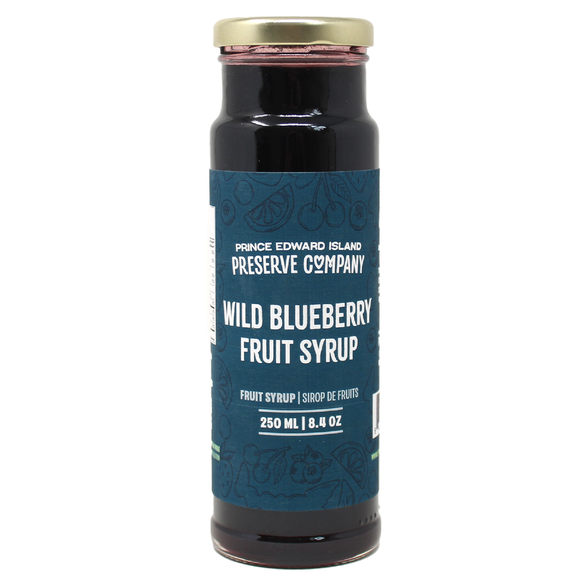 Wild Blueberry Fruit Syrup